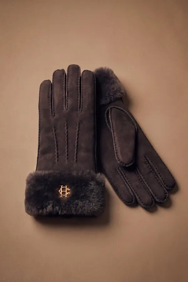 Holland Cooper Shearling Glove