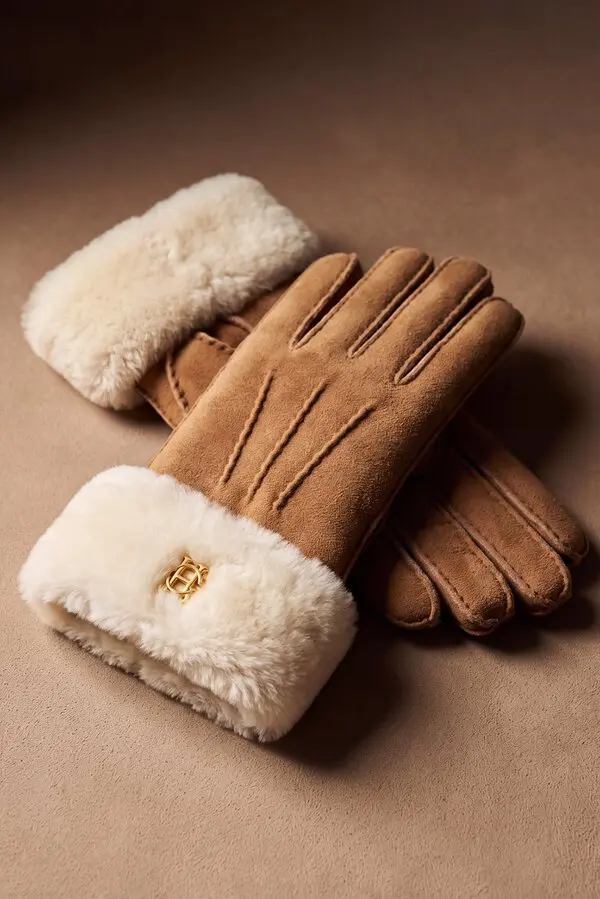 Holland Cooper Shearling Glove