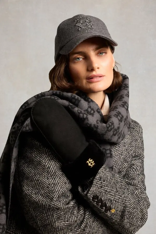 Holland Cooper Shearling Mitten