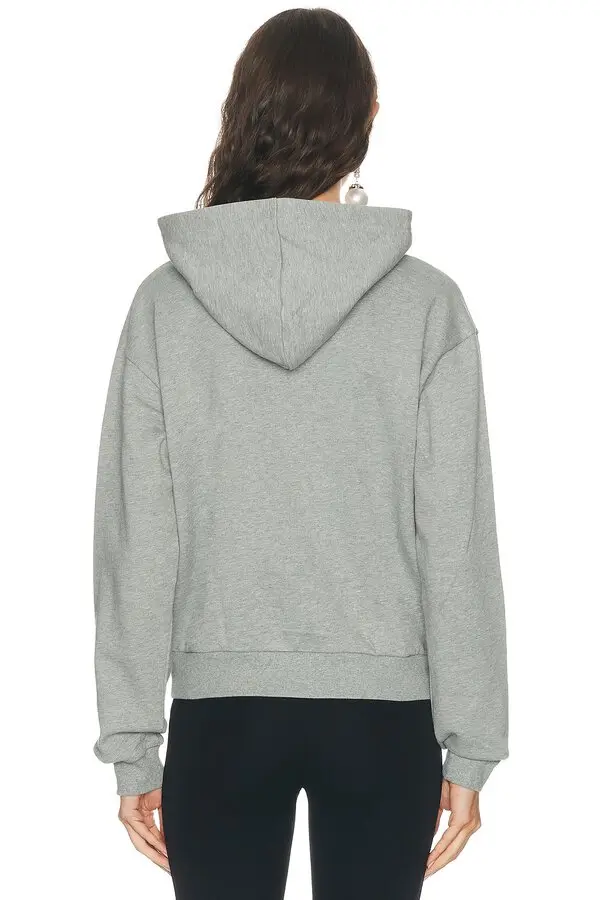 SHUSHU/TONG Tie Front Bow Hoodie