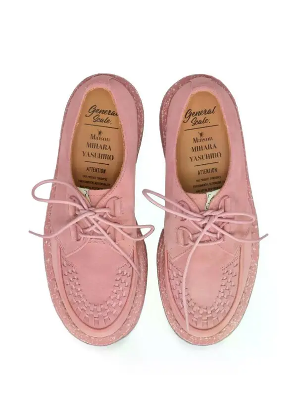 Mihara Yasuhiro David Woven-detail Sneakers
