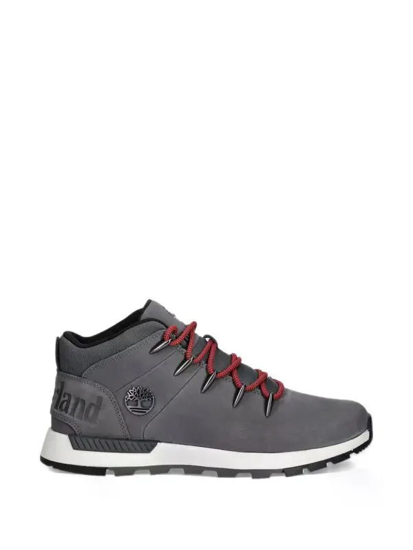 Timberland Logo-debossed Lace-up Boots - Grey