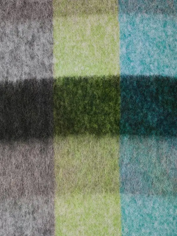 Paul Smith Check Brushed Scarf