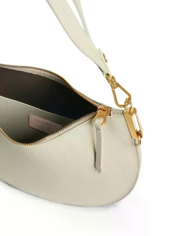 COCCINELLE Sunup Grained-leather Tote Bag