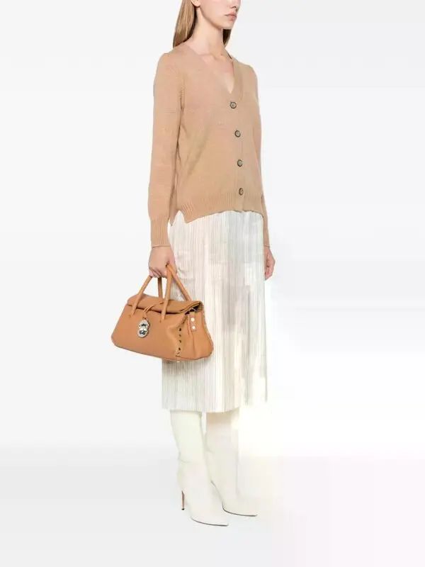 ZANELLATO Small Dotta® Pebbled-leather Tote Bag