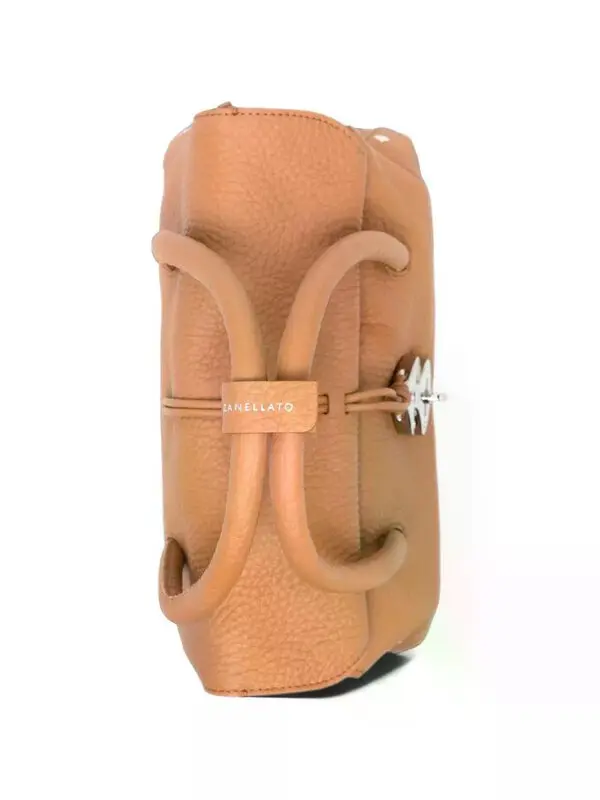 ZANELLATO Small Dotta® Pebbled-leather Tote Bag