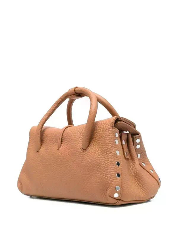 ZANELLATO Small Dotta® Pebbled-leather Tote Bag