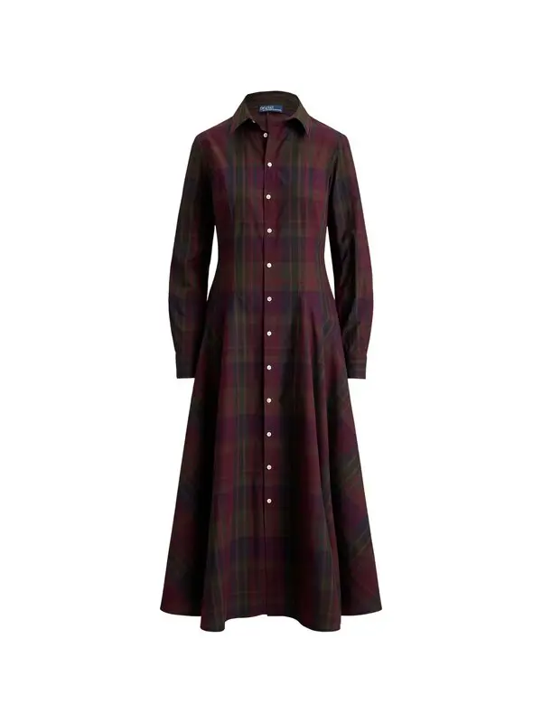 Polo Ralph Lauren Checked Dress - Green