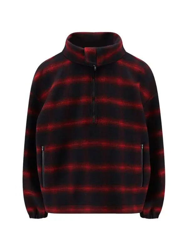 Balenciaga Checked Flannel Overshirt - Red