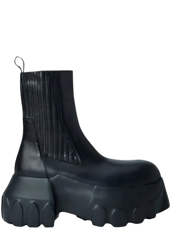 Rick Owens Chelsea Boots - Black