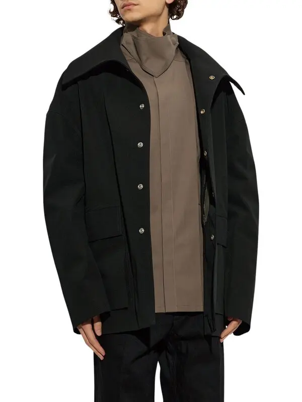 Rick Owens Dracucollar Jacket By