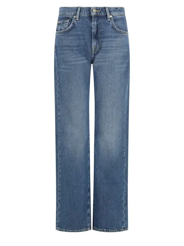 7 For All Mankind Jeans In Denim Di Cotone