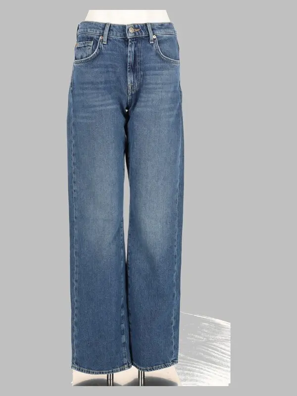 7 For All Mankind Jeans In Denim Di Cotone