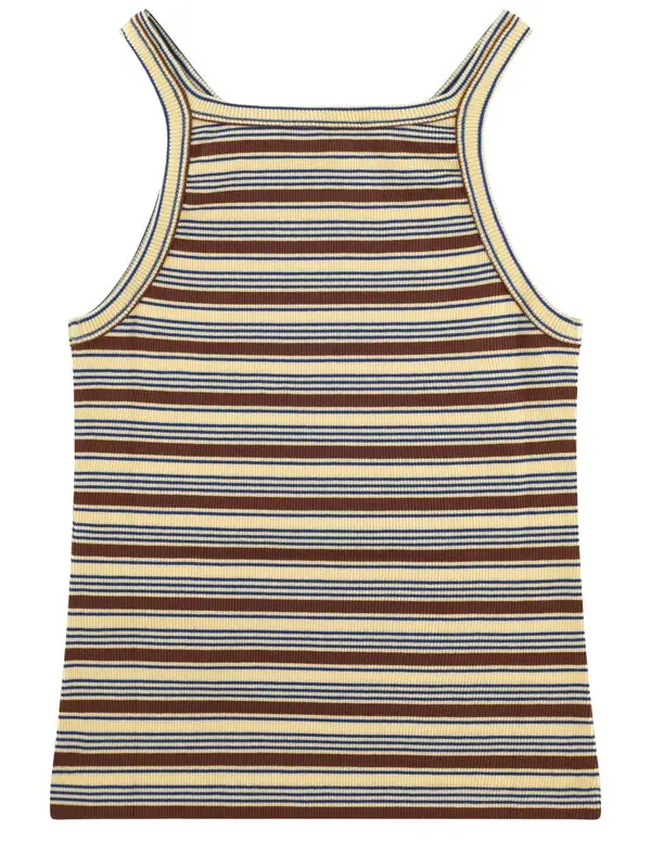 Fendi Top In Cotone A Righe
