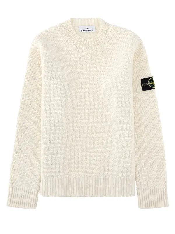 Stone Island Maglione Oversize - Ivory