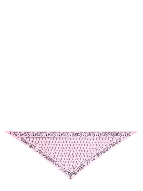 Guest In Residence Sciarpa "the Wild Rag" Con Motivo Paisley - Pink