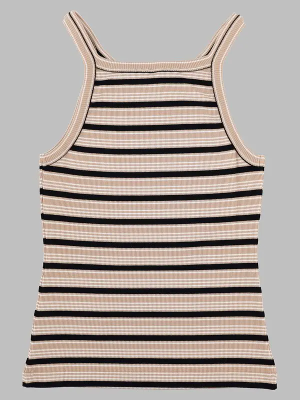 Fendi Top In Cotone A Righe