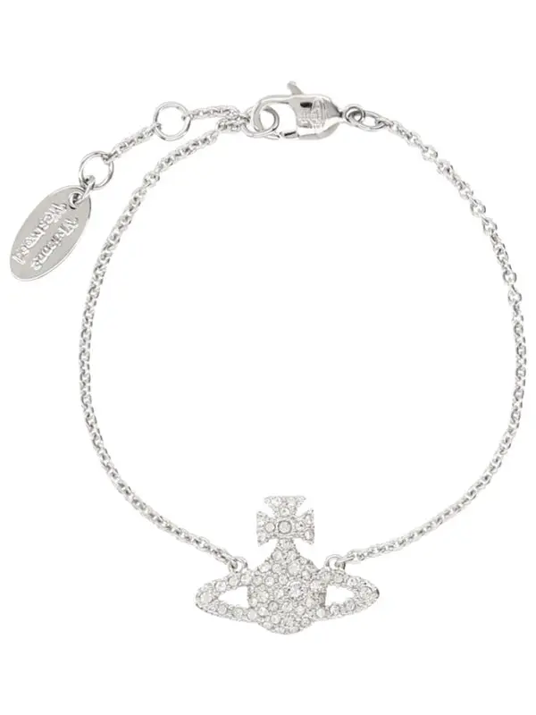 VIVIENNE WESTWOOD Bracciale "grace Bas Relief - Silver