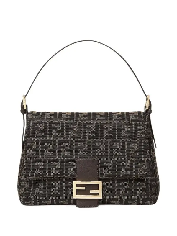 Fendi Flap 26325 Shoulder Bag By - Brown