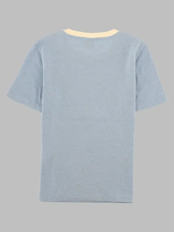 Chloé T-shirt In Cotone Con Stampa - Blue