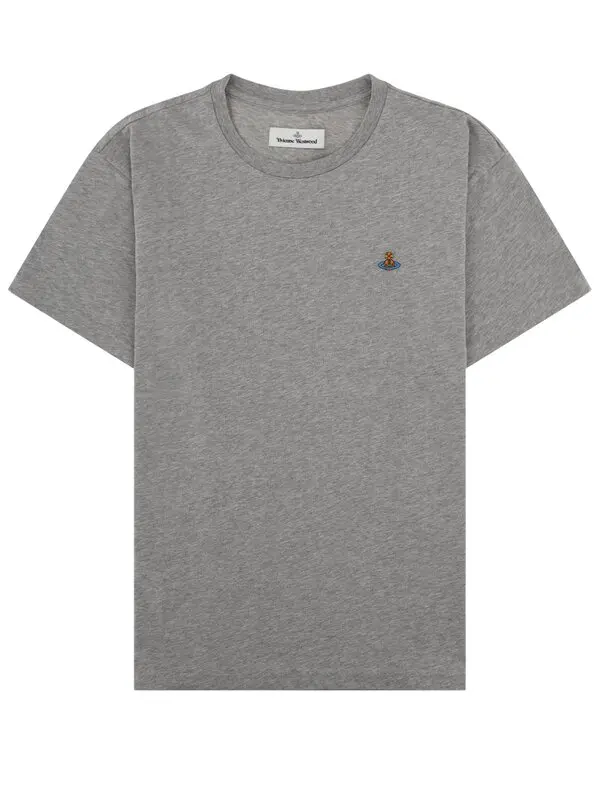 VIVIENNE WESTWOOD T-shirt Con Logo - Grey
