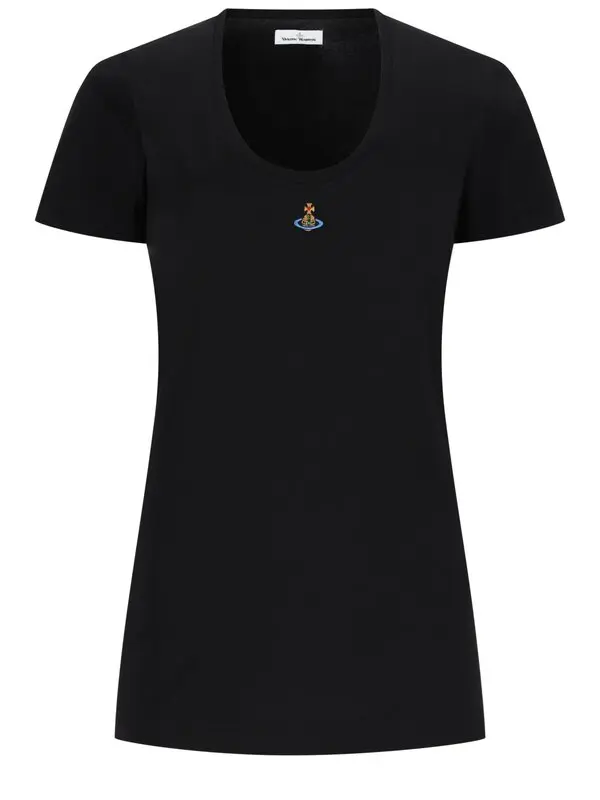 VIVIENNE WESTWOOD T-shirt "lollo" Con Logo