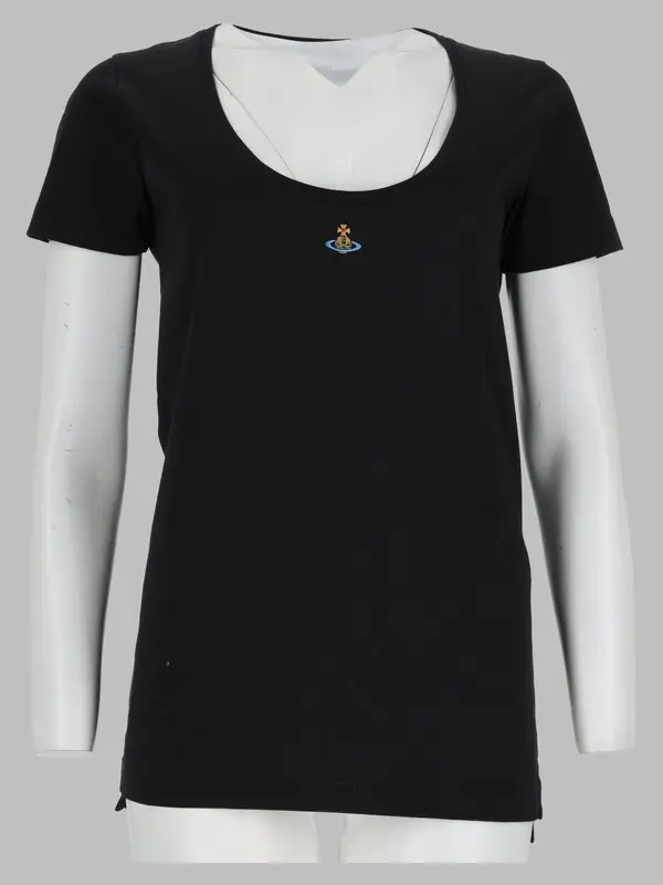 VIVIENNE WESTWOOD T-shirt "lollo" Con Logo