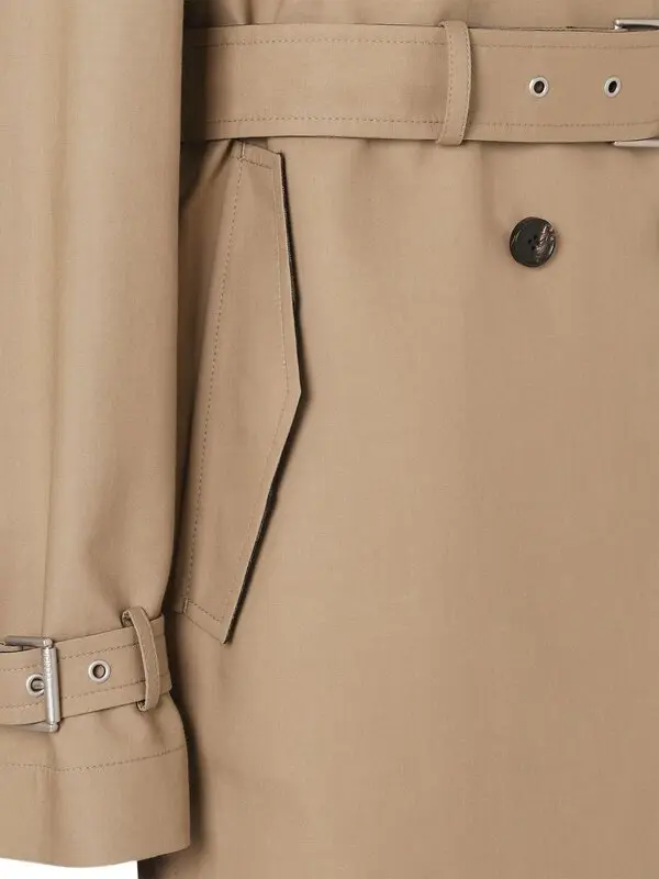 Fendi Cotton Blend Trench Coat