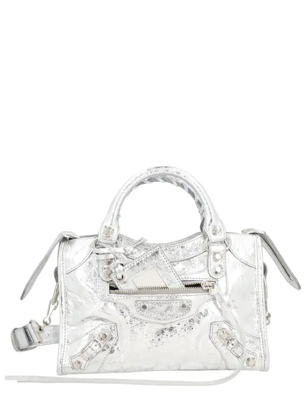 Balenciaga Borsa "le City" Mini - Silver