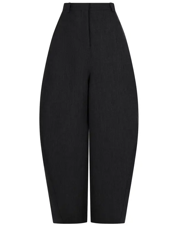 Balenciaga Pantalone Barrel In Lana