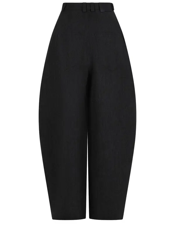 Balenciaga Pantalone Barrel In Lana