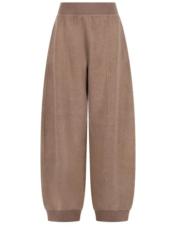 Max Mara Pantalone Jogger In Lana E Cashmere