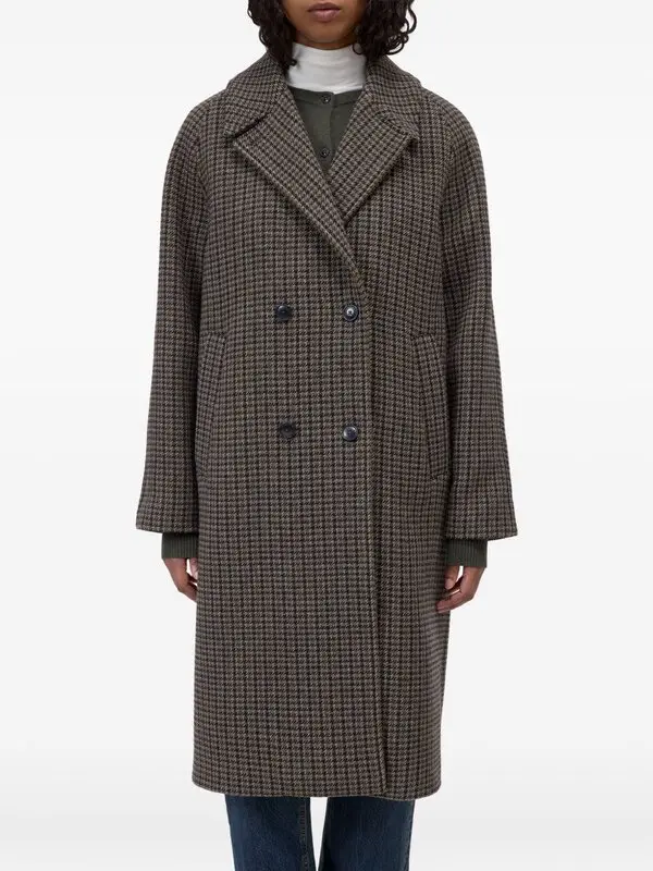 Closed Wool Blend Double-breasted Coat