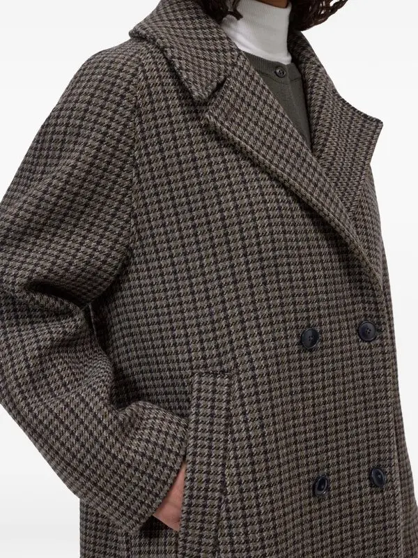Closed Wool Blend Double-breasted Coat