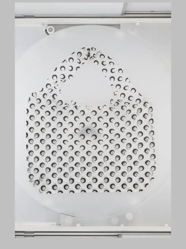 MARINE SERRE Mini Moon Print Tpu Shoulder Bag