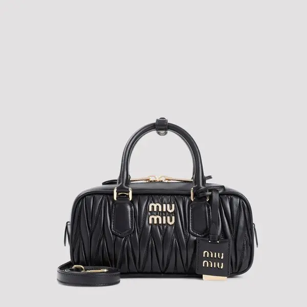 Miu Miu Arcadie Matelassé Nappa Leather Bag