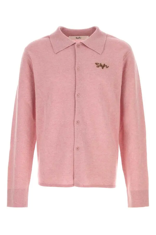 Séfr Wool Yak Knit Shirt For
