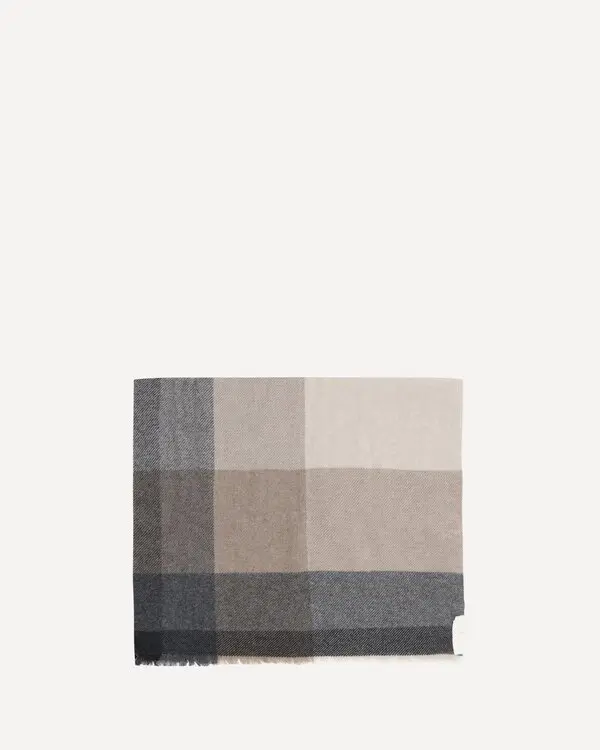 Brunello Cucinelli Wool And Cashmere Scarf - Multicolour