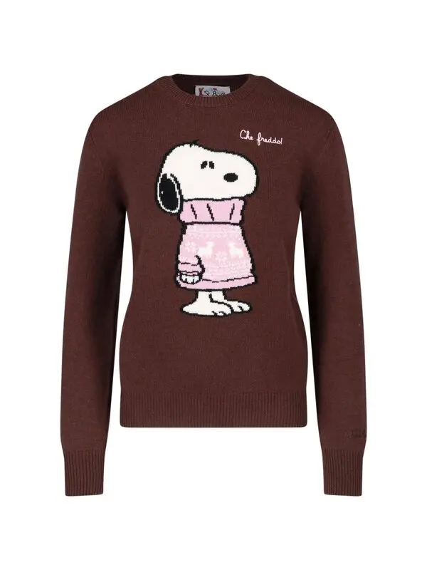 MC2 SAINT BARTH Graphic Crewneck Sweater - Multicolor