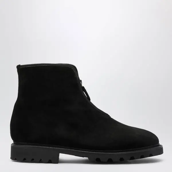 MORJAS The Alpine Boot Pebbled Leather Ankle Boots