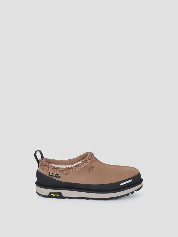UGG Tasman Mini Guard Gtx Water-resistant Shearling-lined Boots - Chestnut