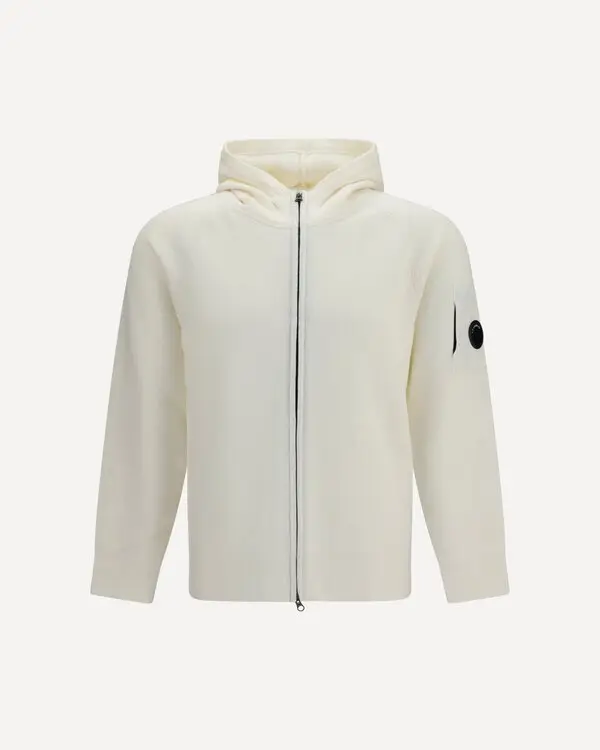 C.P. COMPANY C. P. Company Lambswool Hooded Sweater