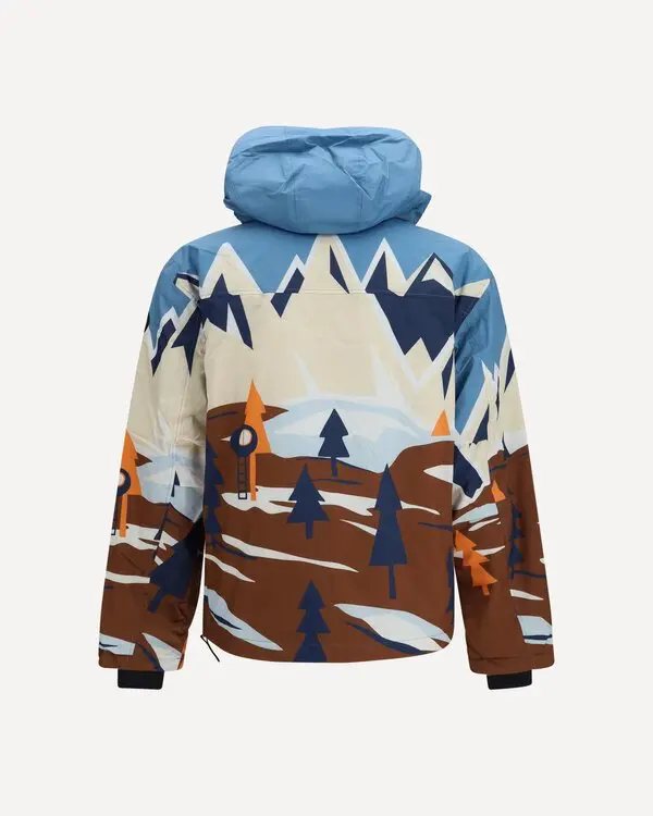 NAPAPIJRI Rainforest Next All-over Print Anorak Jacket