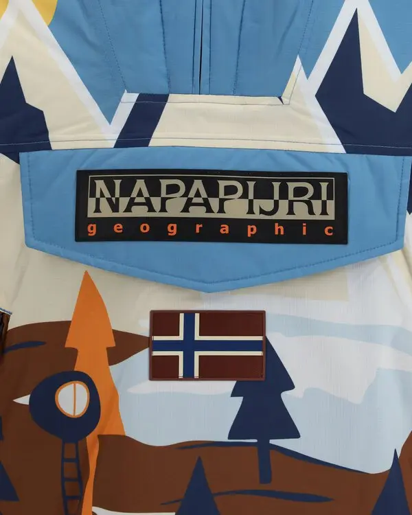 NAPAPIJRI Rainforest Next All-over Print Anorak Jacket