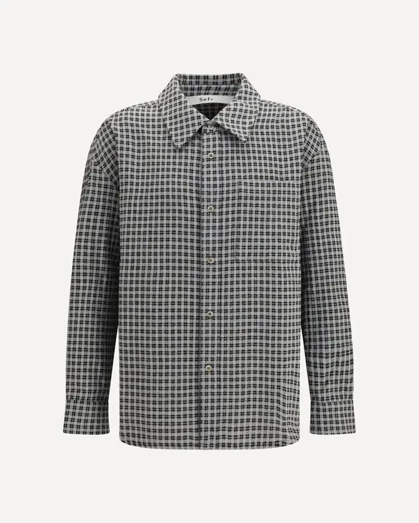 Séfr Button-up Flannel Hirt