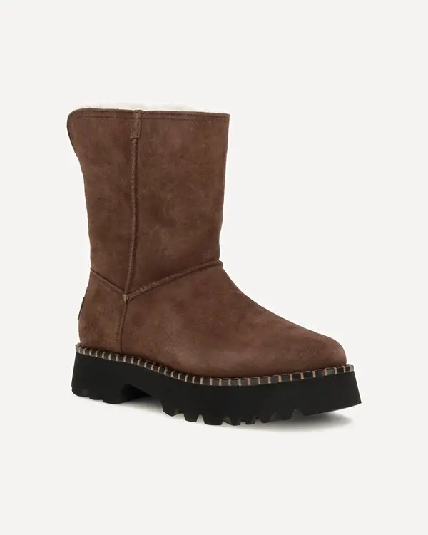 UGG Uptowner Short Suede Boots