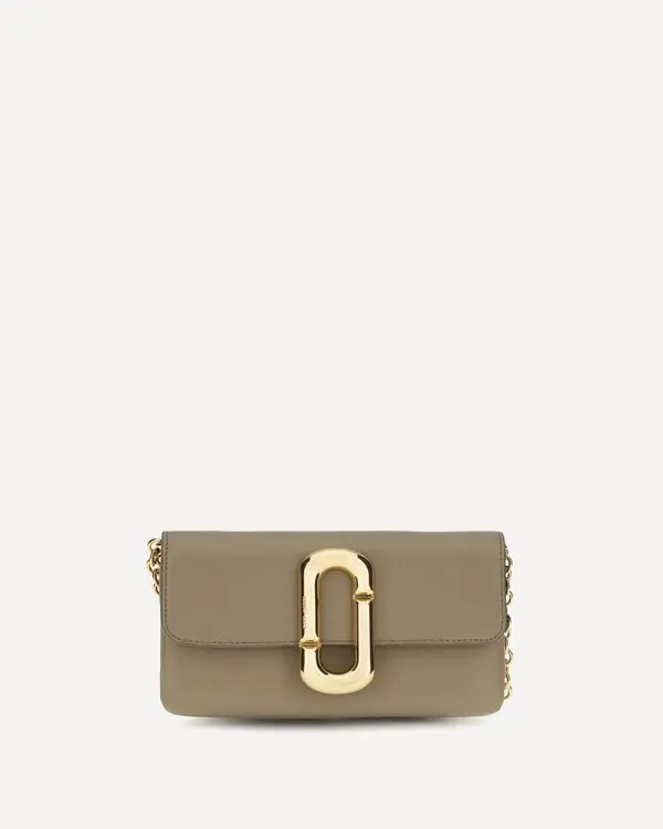 Marc Jacobs Snapshot Chain Wallet - Beige