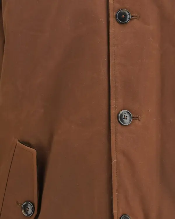 BARACUTA Waxed Cotton Deck Jacket
