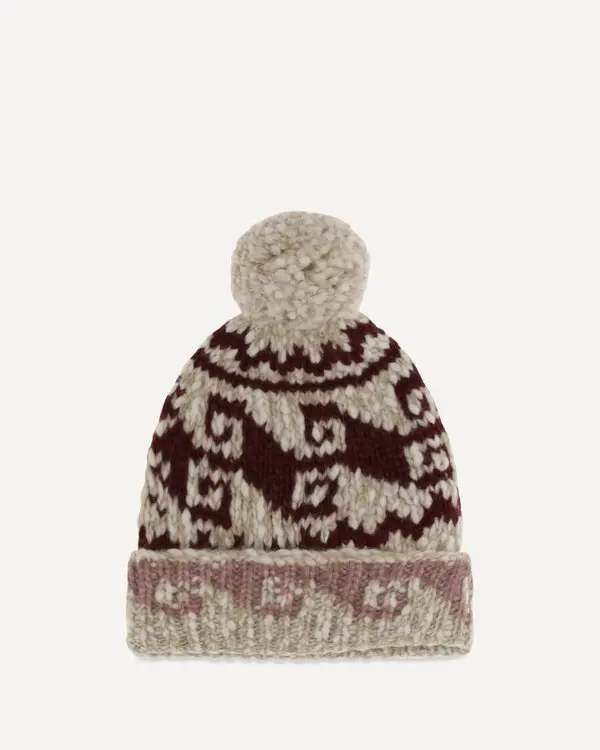 Moncler Wool-alpaca Blend Beanie With Pom-pom