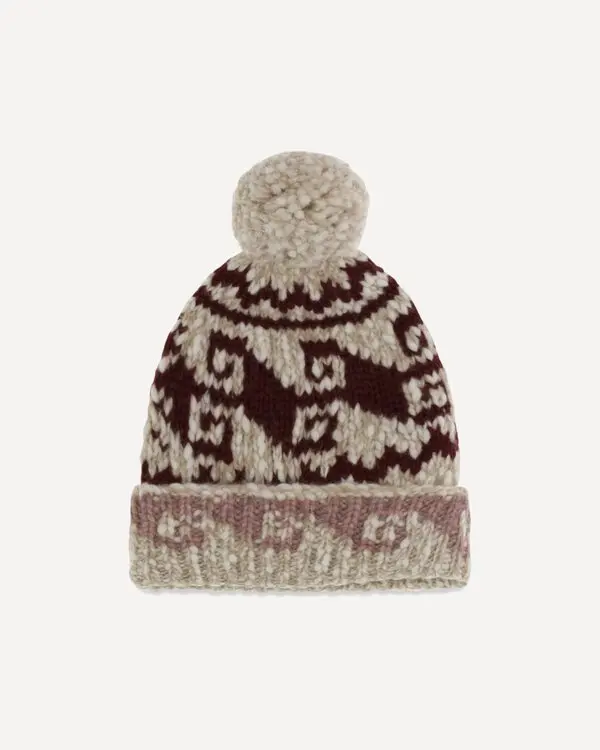 Moncler Wool-alpaca Blend Beanie With Pom-pom
